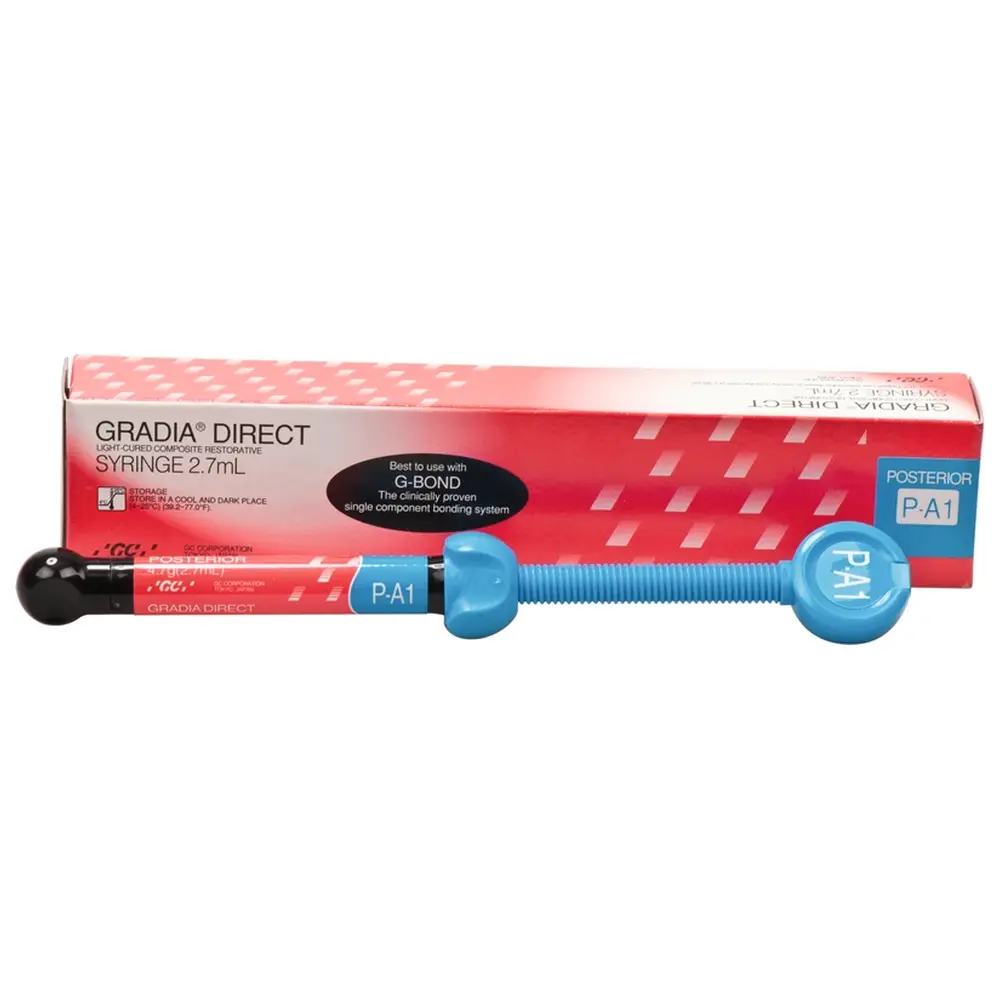 GC GRADIA® DIRECT - Spritze 4 g Posterior A1 günstiger kaufen bei DentaTec