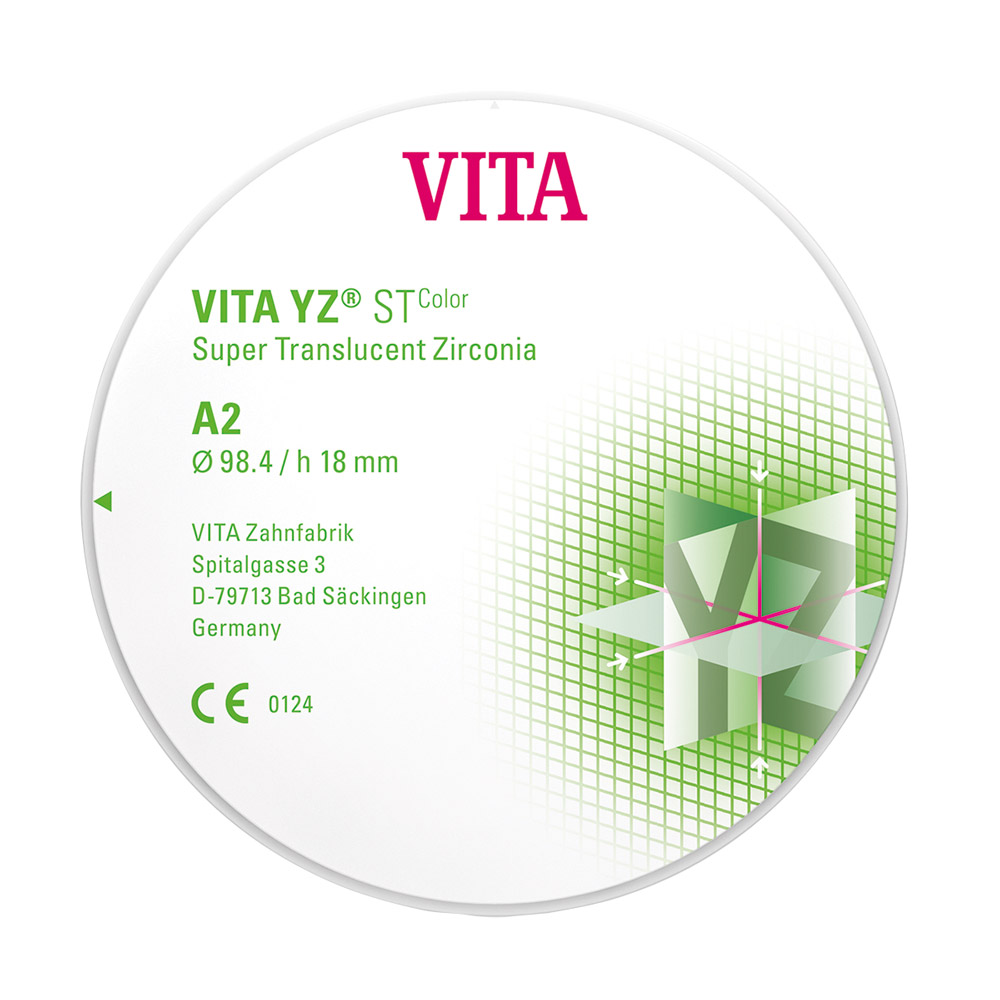 VITA YZ STColor Disc A3 H 18mm 1St | GX241166