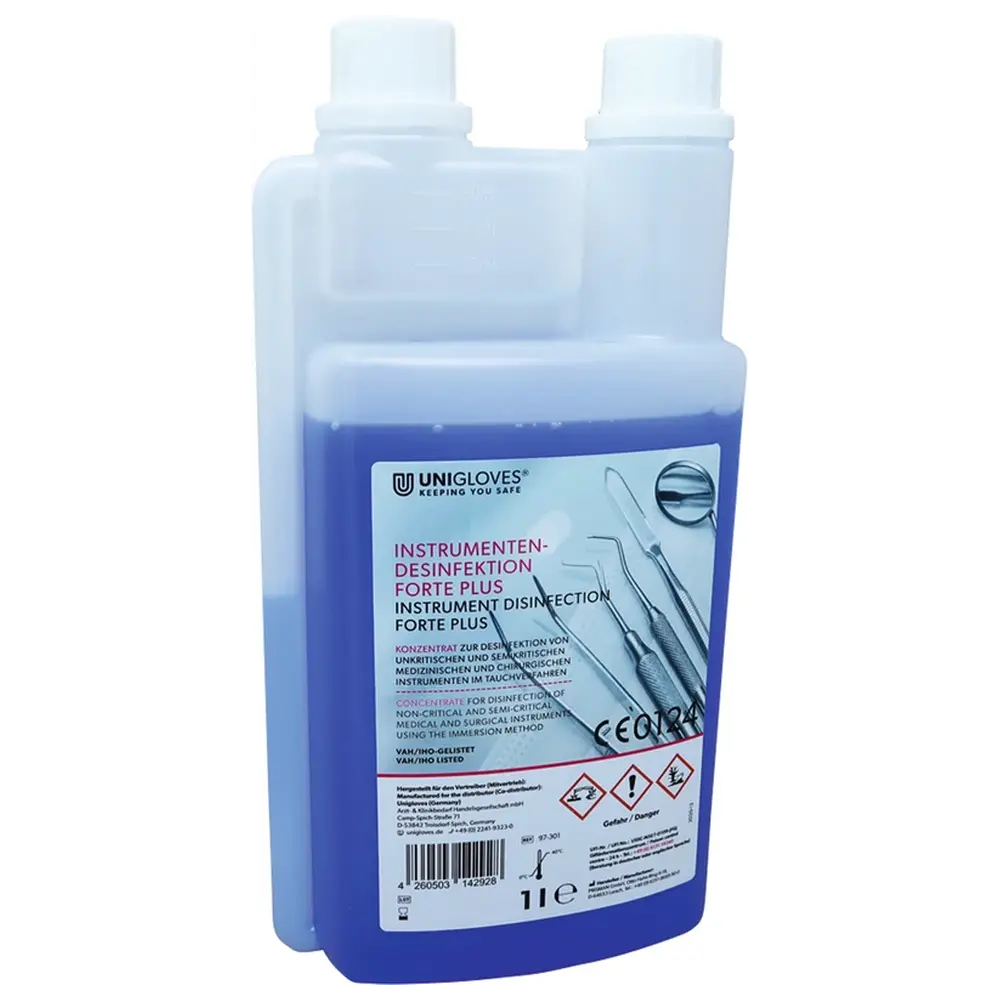 UNIGLOVES Instrumentendesinfektion Forte PLUS - Flasche 1 Liter | 211985